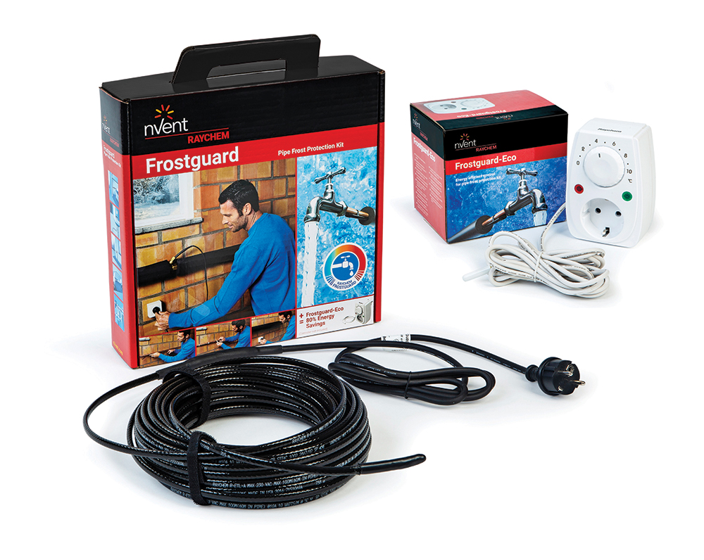 Frostguard värmekabel för frostskydd av rör