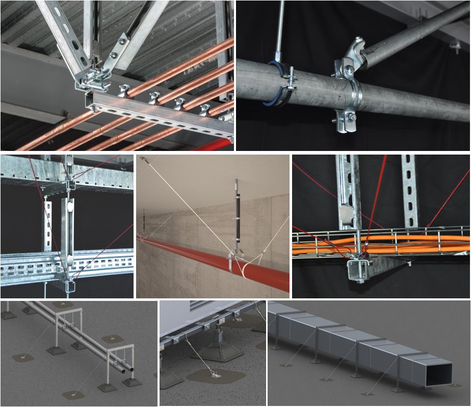 nVent CADDY Seismic Bracing Specifications from ProductMasterSpec