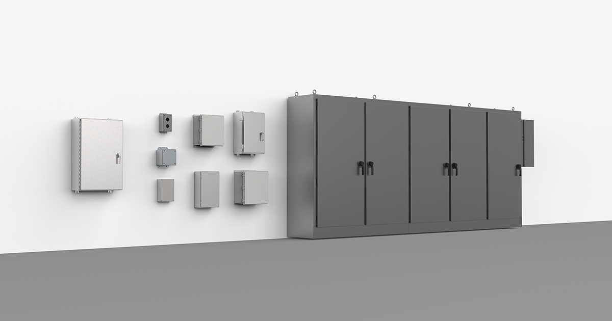 Gabinetes para tableros eléctricos industriales | nVent HOFFMAN México